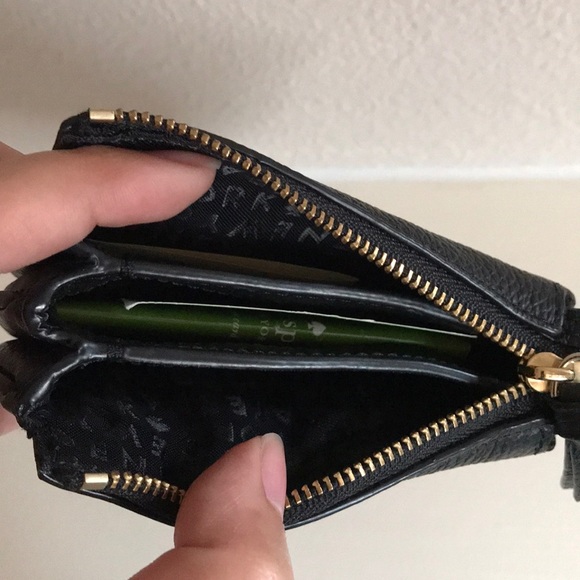 kate spade | Bags | Kate Spade Mini Natasha Coin Wallet Black | Poshmark